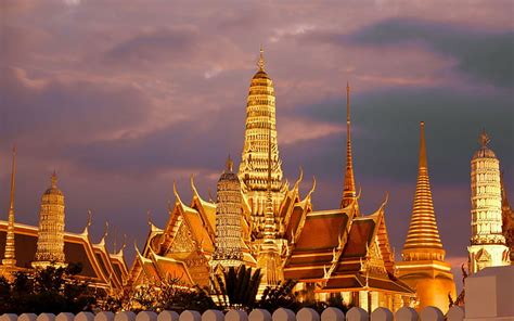 Hd Wallpaper Thailand Bangkok City River Landscape Perspective