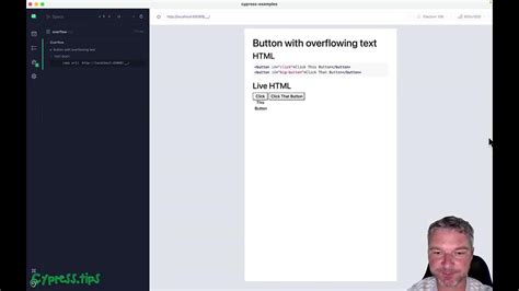 Test Element Overflow Using A Custom Cypress Chai Assertion Youtube