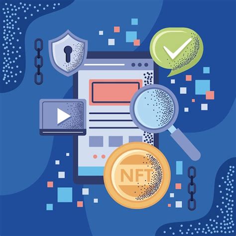 Premium Vector Nft Tech In Smartphone