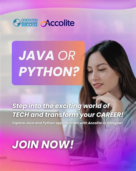 Generation Success On Linkedin Womeninstem Java Python Tech Career Opportunity