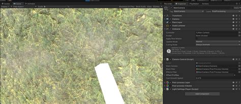 Post Process Volume Component Turns Off Whenever Entering Game Unity