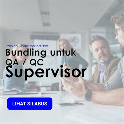 Bundling Untuk QA QC Supervisor FMEA HPL LEBIH HEMAT ETraining