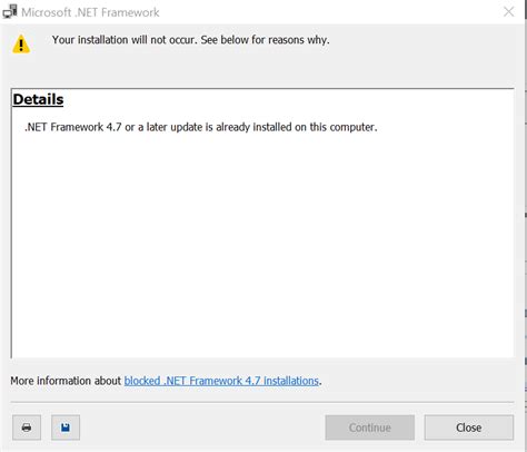 Microsoft Visual Net Framework