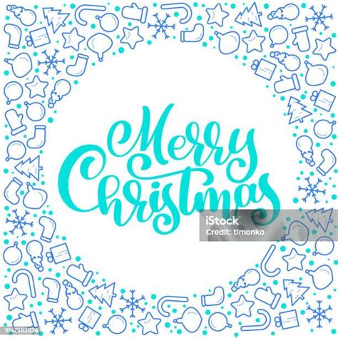 크리스마스 속성으로 메리 크리스마스 서 벡터 텍스트입니다 흰색 바탕에 디자인 레터링 크리에이 티브 타이 포 한 그래피 휴일 인사말 선물 포스터에 대 한 글꼴 스타일 배너