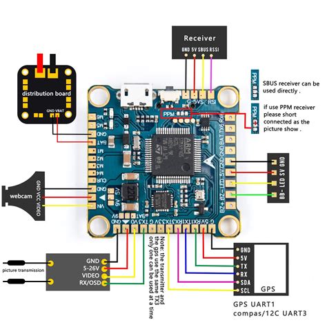 F4 V3s Plus Flight Control Osd 2 6s Two Way 3a Be