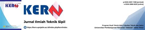 KERN Jurnal Ilmiah Teknik Sipil