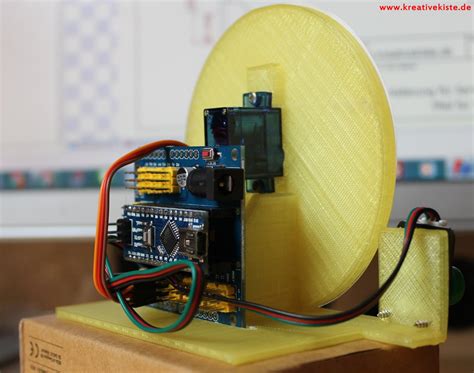 Glücksrad mit Servomotor