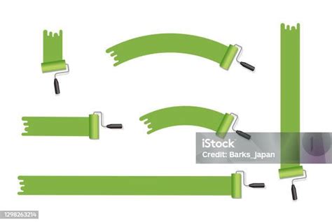 롤러 화가 페인트 브러시 벡터 일러스트레이션 다양한 모양 세트 가사 집안일에 대한 스톡 벡터 아트 및 기타 이미지 가사 집안일 가정용 장비 개선 Istock