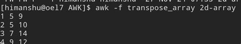 LINUX AWK Tutorial Series Chapter 10