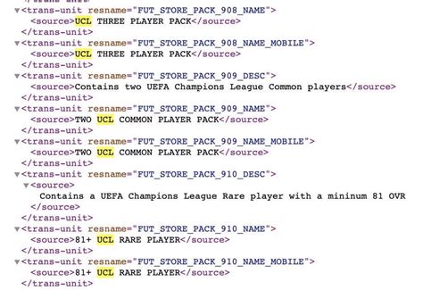 Ucl Sbcs Are In Code R Easportsfc
