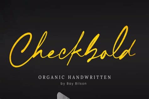 Checkbold Font Muwattastudio FontSpace