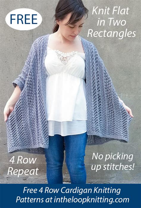Row Cardigan Knitting Patterns In The Loop Knitting