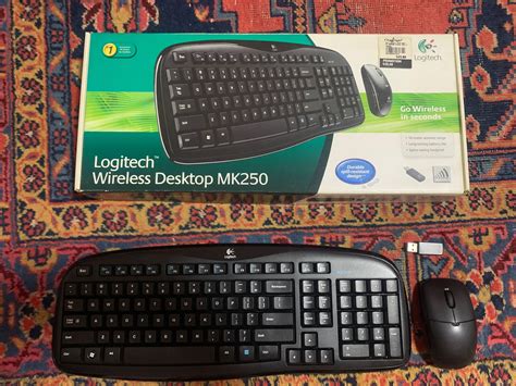 Logitech Keyboard And Mouse MK250 Computers Tech Parts Accessories Computer Keyboard On