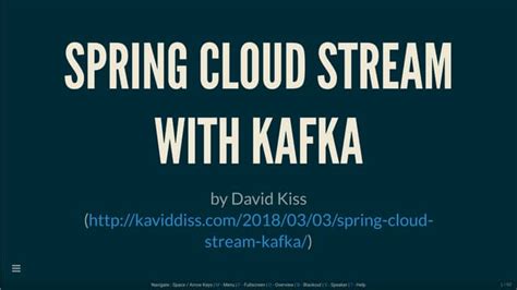 Spring Cloud Stream With Kafka Pdf Cloud Computing Internet