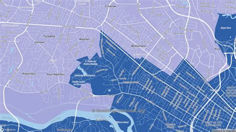 Three Chopt Richmond Va Political Map Democrat And Republican Areas