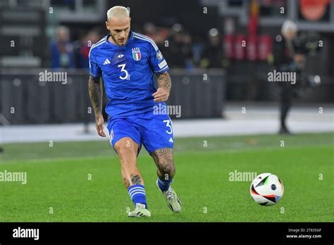 Federico Dimarco Of Italy During Football Match Euro Qualifying Group C Italy North