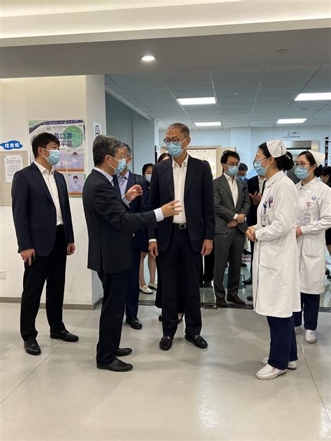 盧寵茂訪滬︱晤上海市衞健委主任聞大翔 介紹香港醫療政策最新發展 星島日報