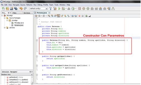 Programadores Del Futuro Crear Una Clase En Netbeans