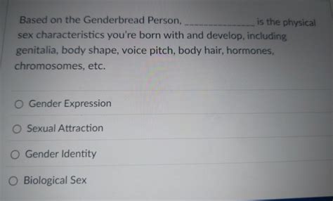 High Quality Solution Based On The Genderbread Person ﻿s The Physical