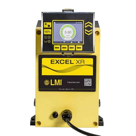 LMI XRD12 LMI Metering Pumps Manual 5 6 GPH 175 Psi Configurable