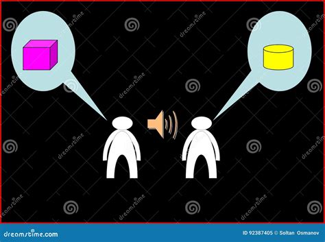 Misunderstanding Conflict Of Interest Stock Illustration