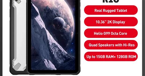 Doogee R10 Rugged Tablet 104 2k Display Helio G99 Octa Core