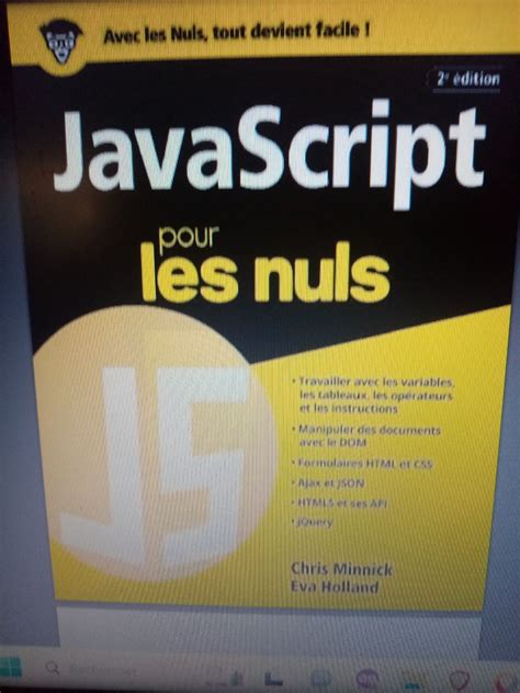 Javascript Pour Les Nuls