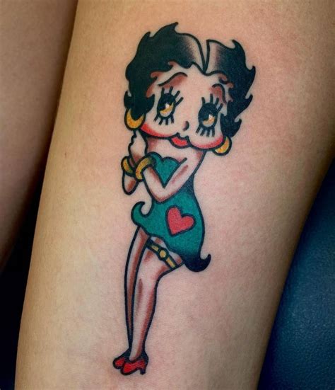 Cute Betty Boop Tattoos