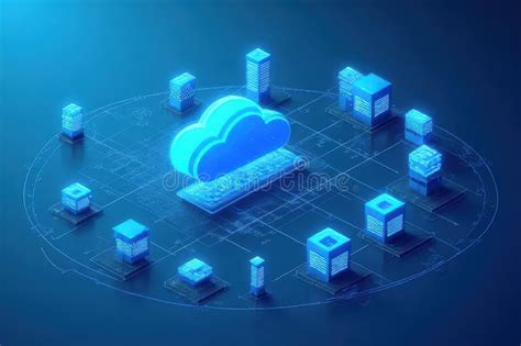 Edge Cloud Architecture Overview Stock Illustration Illustration Of