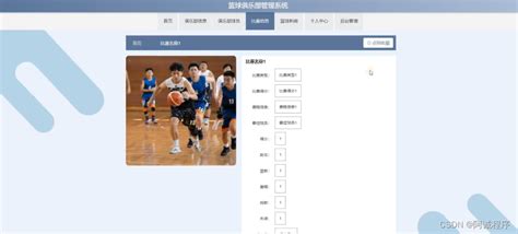 Javajspssm篮球俱乐部管理系统【2024年毕设】 Csdn博客