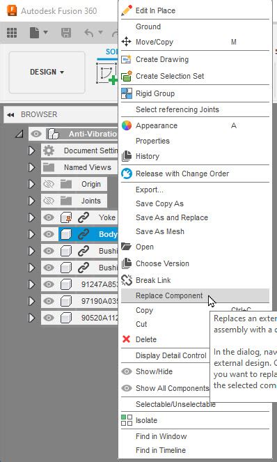 Solved Replace The Same Components At Once Autodesk Community