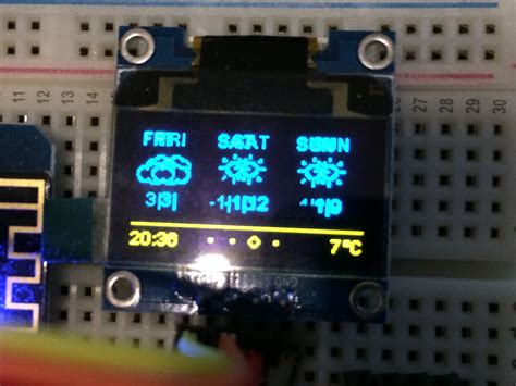 Wemos C8 Weather Station Arduino ESP8266
