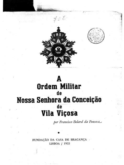 A Ordem Militar De N S Vila Viçosa Pdf