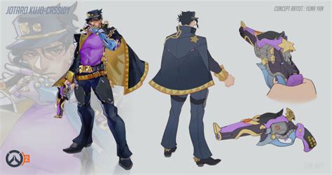 Overwatch X Jojos Bizarre Adventure By Yona Yanyonayan07 Artstation