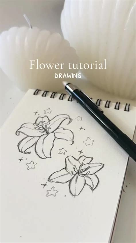 Flower Tutorial Art Tutorial By Sketchycore Flower Drawing Easy