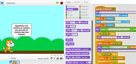 selezione con scratch istruzioni di selezione con scratch