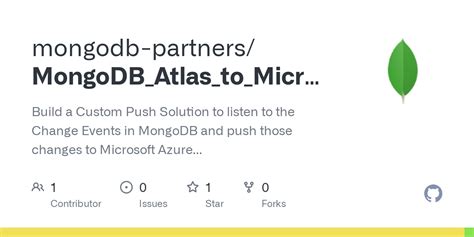 GitHub Mongodb Partners MongoDB Atlas To Microsoft Purview Build A