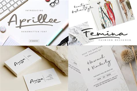 modern cursive font bundle cursive font calligraphy font script font farmhouse font