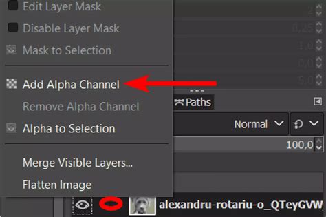 How To Change The Background To Transparent In GIMP