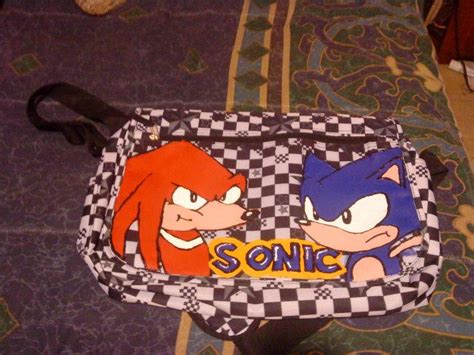 Backpack Sonic And Knuckles By Warriorikki Toac50 On Deviantart
