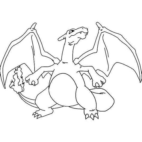 Printable Charizard Coloring Pages