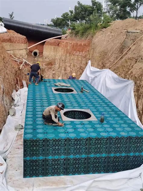 Rainwater Stormwater Collection Modular Block Crates Module Tank System