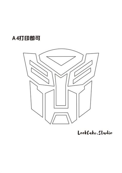 变形金刚标志简笔画 儿童简单（高清16张） 简笔画图片大全