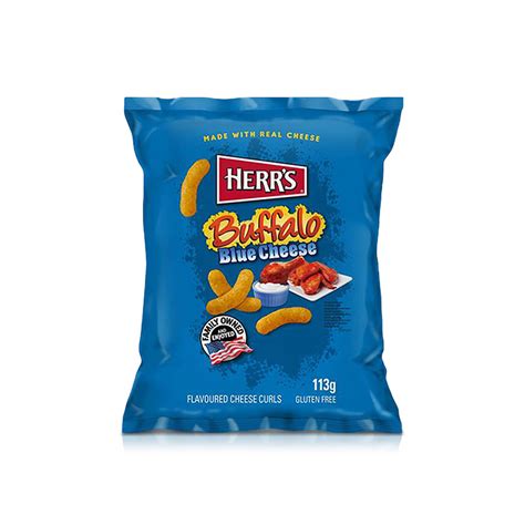 Herrs Buffalo Blue Cheese Curls 113g
