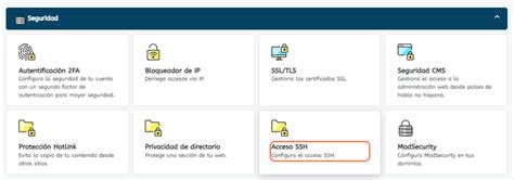 Hosting Wepanel Cómo Acceder Por Ssh