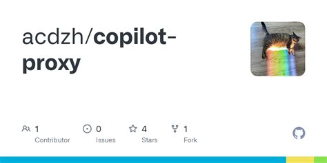 Github Acdzhcopilot Proxy