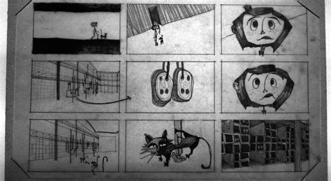 Image Motion Experience Missing Storyboard Of Coraline