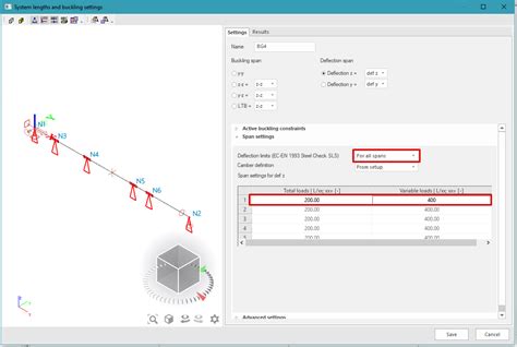 Deflection Limits And Unity Checks