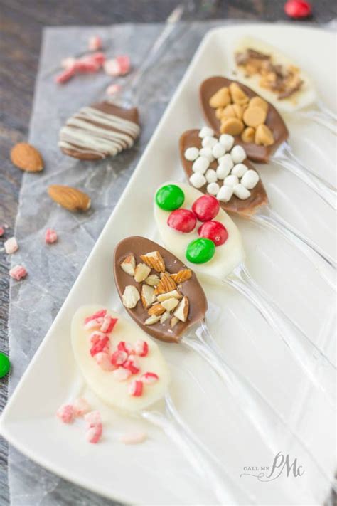 Make Chocolate Coated Spoons
