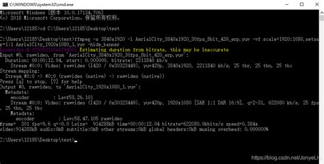 使用ffmpeg降低yuv视频分辨率（下采样）及ffmpeg相关操作详解ffmpeg 代码实现 Mp4文件 修改文件分辨率 Csdn博客